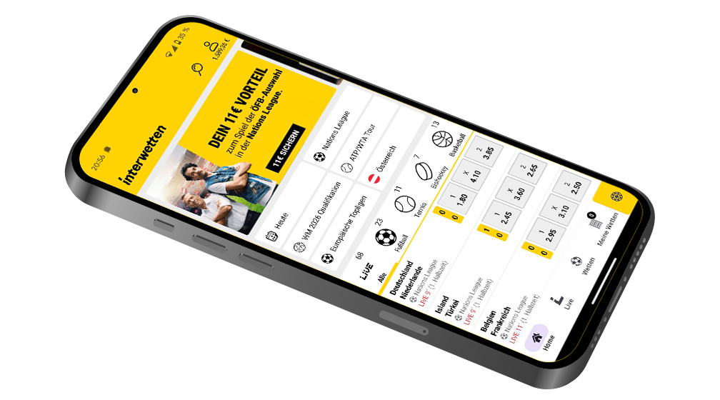 Interwetten App - die Sportwetten App für iOS, Android & Windows